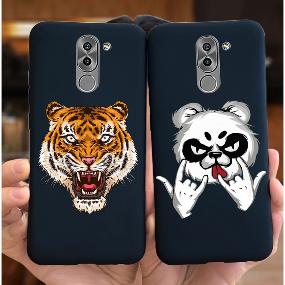 เคสโทรศัพท์มือถือซิลิโคนลายดอกไม้สําหรับ Huawei Gr5 2017 Honor 6x 7x 6a