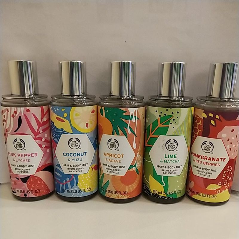 พร้อมส่ง The body shop Hair and body Mist 150ml - best_skin.andcosmetic ...
