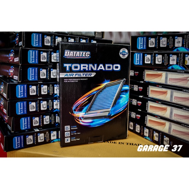 กรองอากาศ DATATEC TORNADO สำหรับรถยนต์ - garage37 - ThaiPick