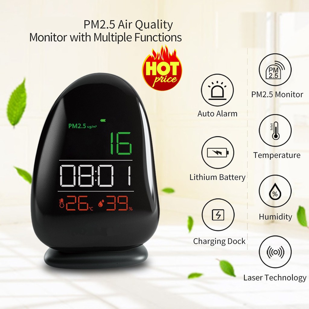 Air Quality Monitor PM2.5 Detector - dr.clean_n_care - ThaiPick