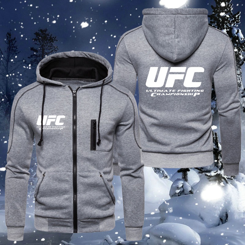 UFC Ultimate Fighting Championship MMA Gym Boxing Men Outerwear Sports ...