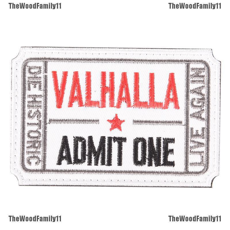 TWF ticket to valhalla morale military tactical vikings patch army ...
