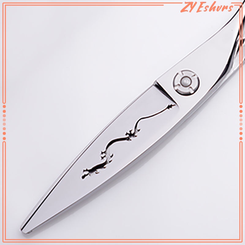 Smooth Stainless Steel Hair Bangs Cutting Scissors Salon Stylist Shear ...