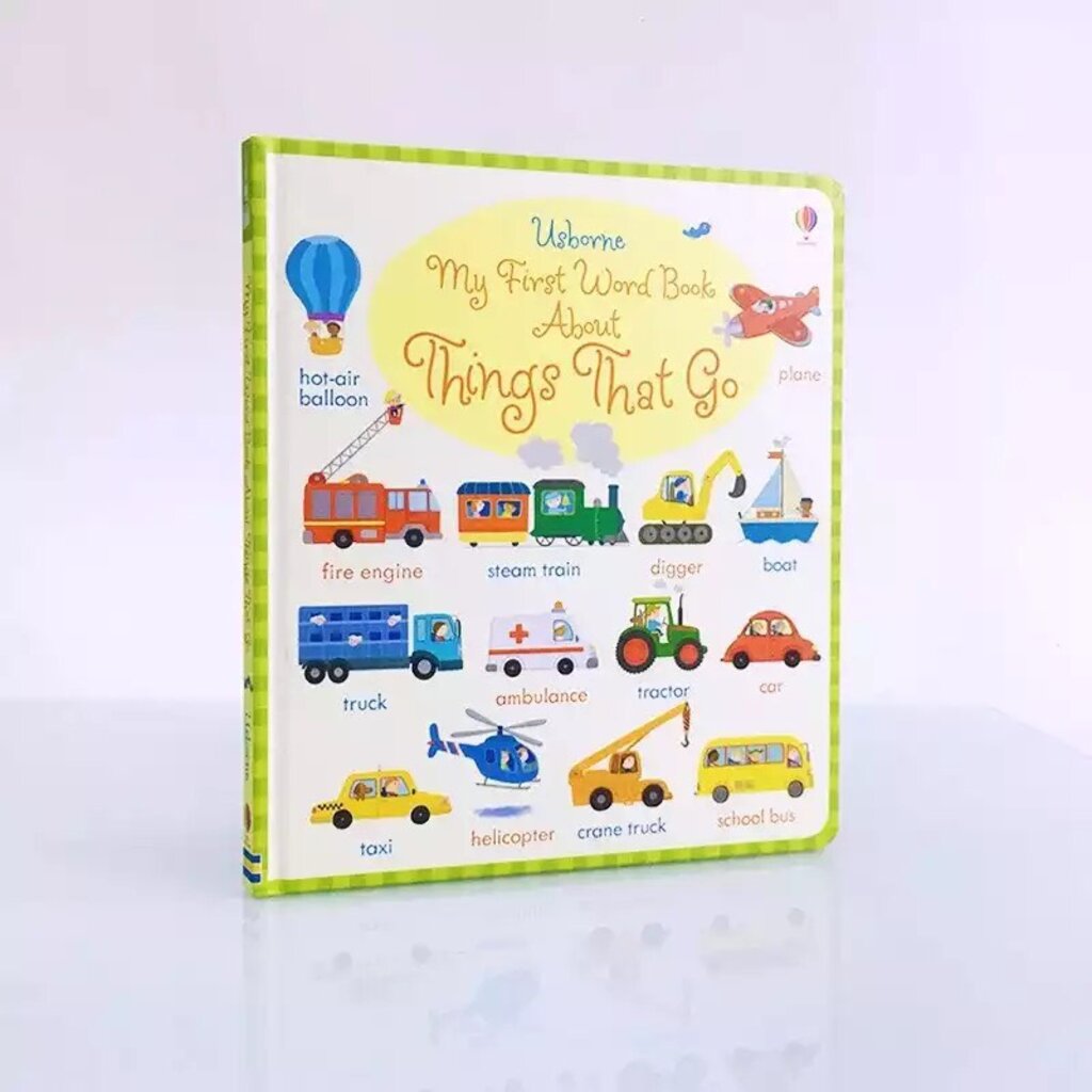 (พร้อมส่ง) บอร์ดบุ๊คเล่มใหญ่ Usborne Usborne My First Word Book 5 ...