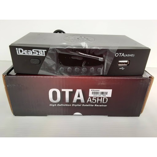 iDeaSat กล่องรับสัญญาณดาวเทียม รุ่น OTA A5HD (รองรับทั้งระบบ C-Band และ Ku-Band) Ideasat A5 HD ...