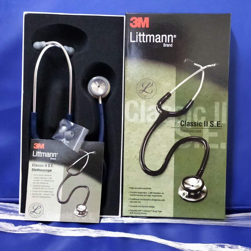 หูฟังแพทย์ ของแท้ Stethoscope 3M Littmann classic II SE - fasai1017 ...