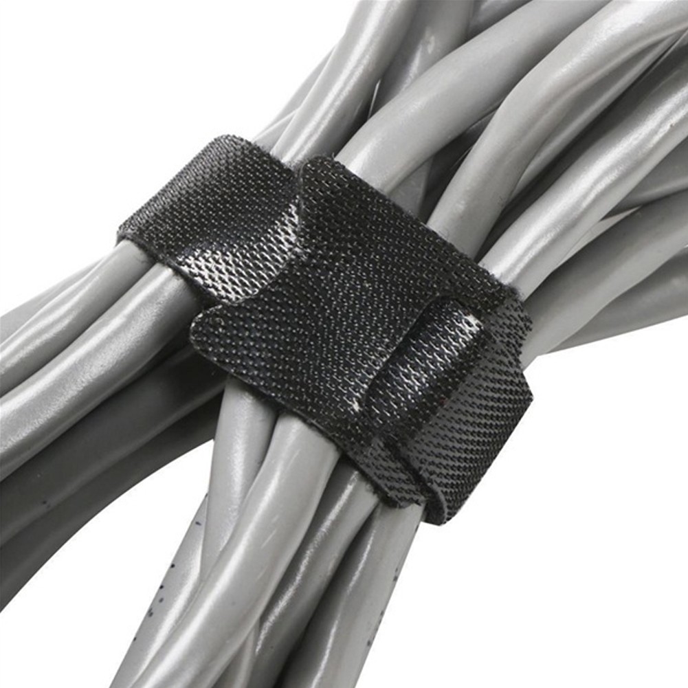 30 Pcs Magic Sticker Nylon Cable Ties Loop Cable Hook Loop Back To Back ...