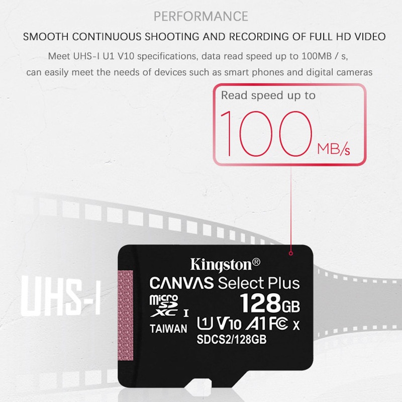 Kingston Class 10 Micro SD Card 16GB 32GB MicroSDHC Memory Micro SD ...