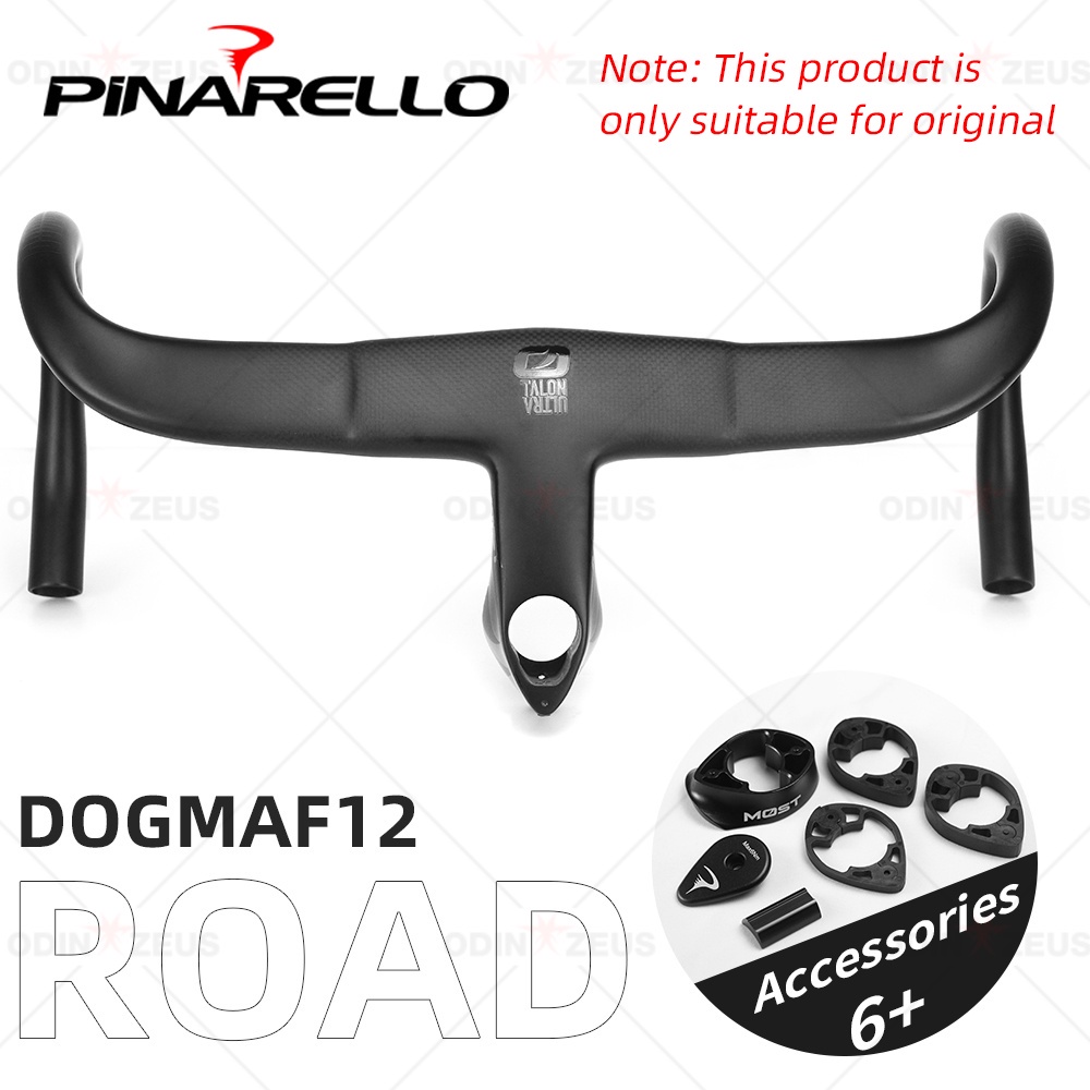 Pinarello F12 MOST Road Carbon Fiber Handlebar black 1K Matte ...