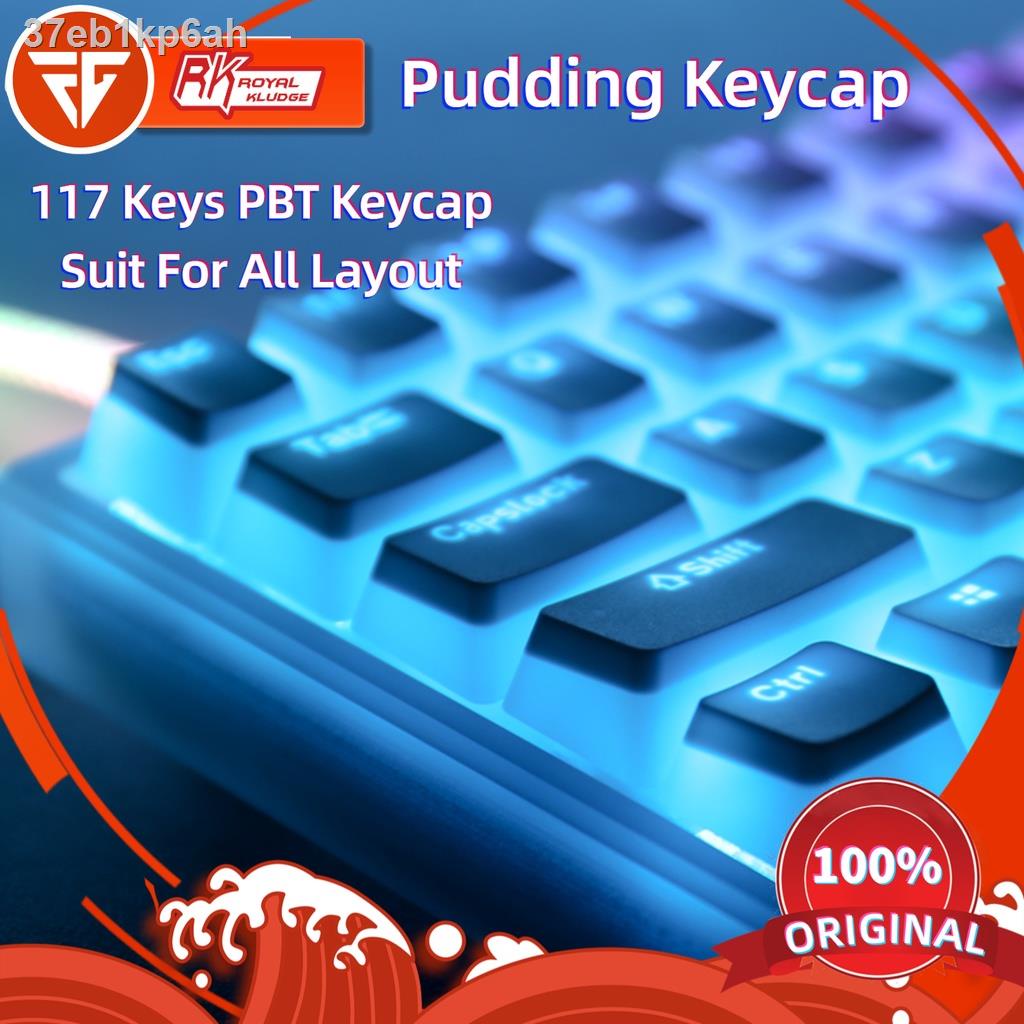FinalGear 117 Keys PBT Pudding Keycaps OEM Profile Ergonomic ...