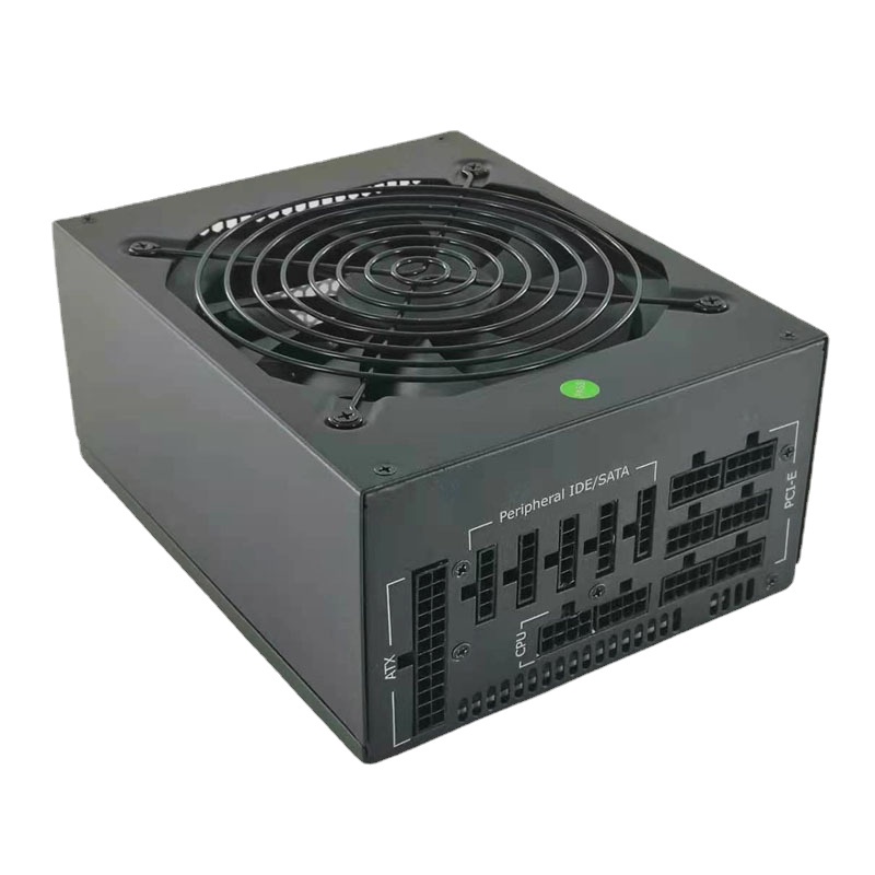 ETH BTC Miner PSU 1800W Full Module ATX GPU Mining Rig Power Supply For ...