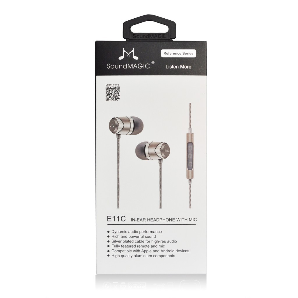 Original】SoundMAGIC E11 SoundMAGIC Stereo Music headset In-Ear earbuds ...