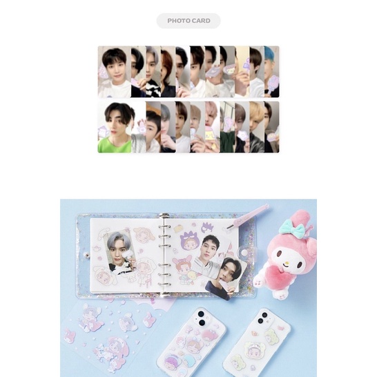 พร้อมส่งต้นเดือนตุลา NCT x Sanrio Trading Card Set B.ver ไม่แกะ ลุ้นสเป ...