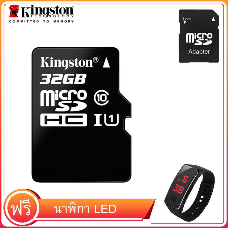 ใส่ GOOD409 ลด 15 Kingston 32GB Kingston Memory Card Micro SD SDHC 128GB 64GB 32 GB Class 10 ...
