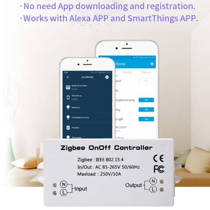 Tuya Ewelink Zigbee OnOff Controller สวิตช์เปิดปิด สั่งงาน ตั้งเวลาผ่านแอป ต้องใช้กับ Sonoff ...