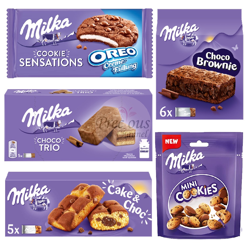 Milka ทุกรุ่นจากเยอรมัน Milka Choco Brownie Milka Oreo Cookie Milka ...