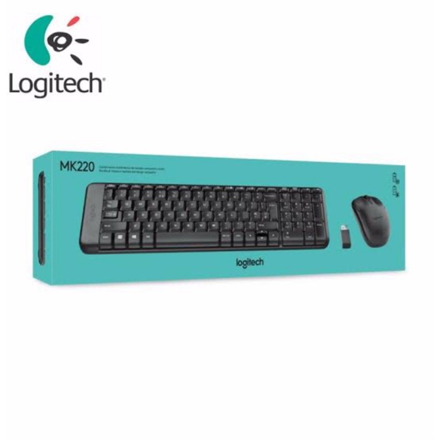 ชุดสุดคุ้ม Logitech M120 Keyboard and Mouse USB Combo set โลจิเทค M100 ...
