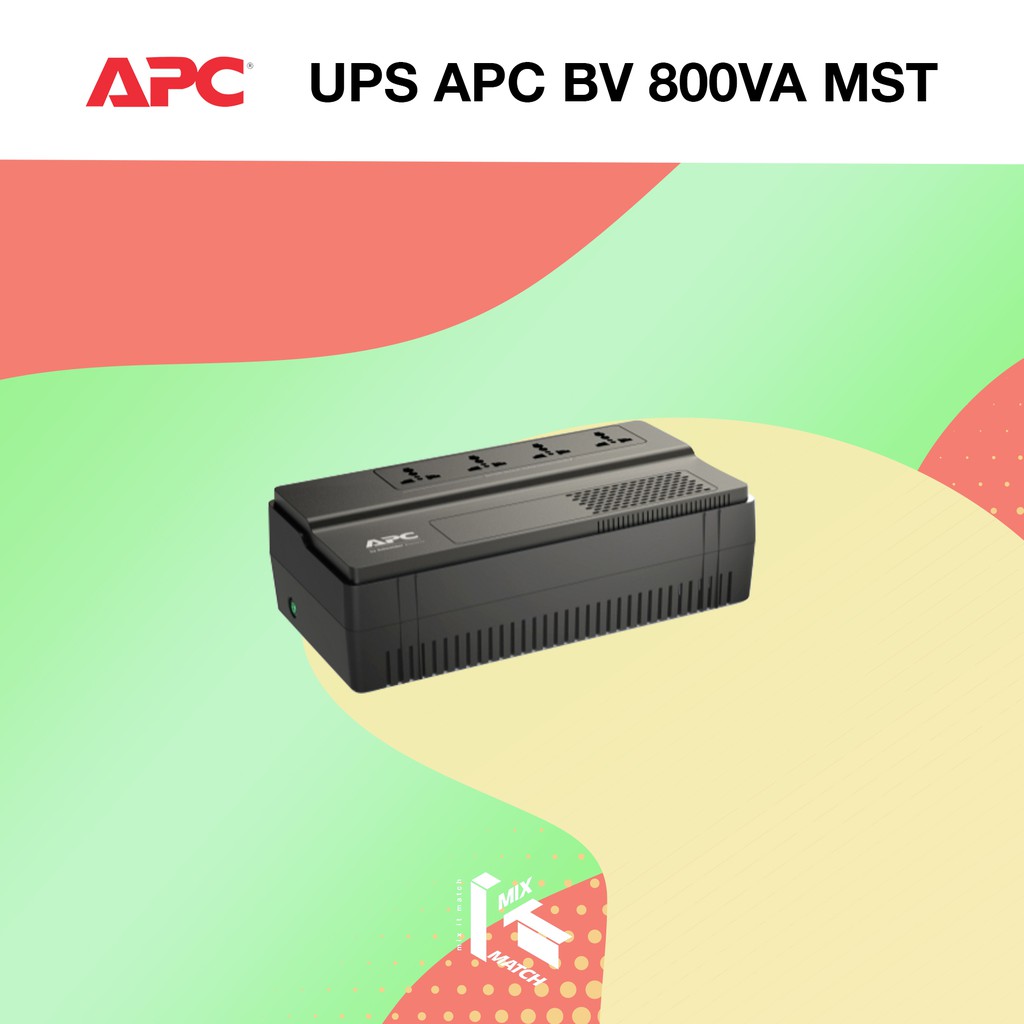 UPS APC EASY BV800I-MST(BV800I-MST) - mixitmatch - ThaiPick