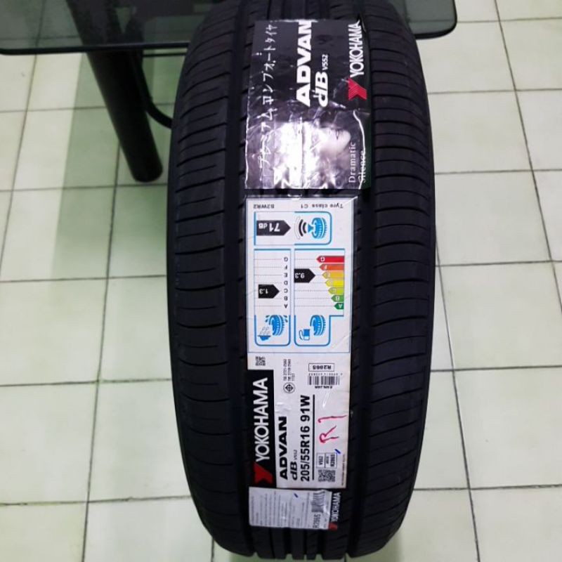 ยาง Yokohama รุ่น ADVAN dB V552 ยางผลิตปี22 made in Japan. | Shopee Thailand