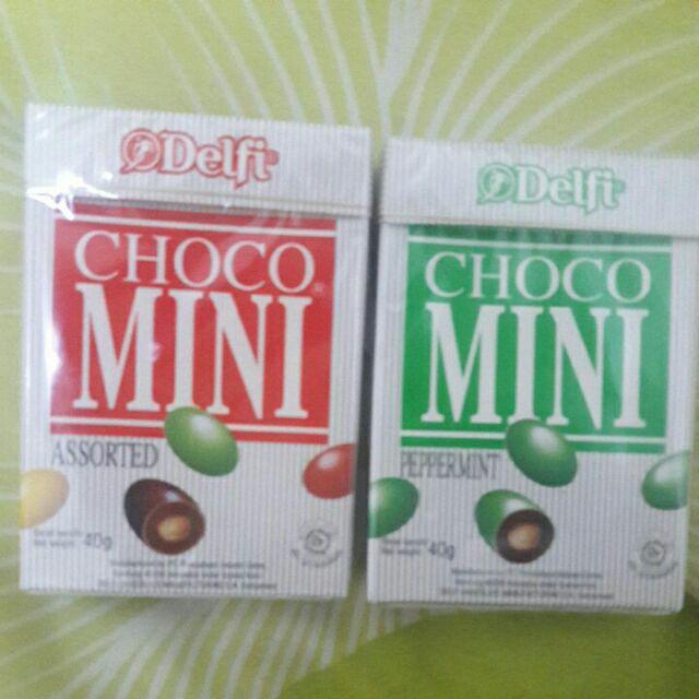 Delfi Choco Mini ข้าวพองเคลือบช็อคโกแลตรสมิ้นต์ พร้อมส่งจ้า | Shopee ...