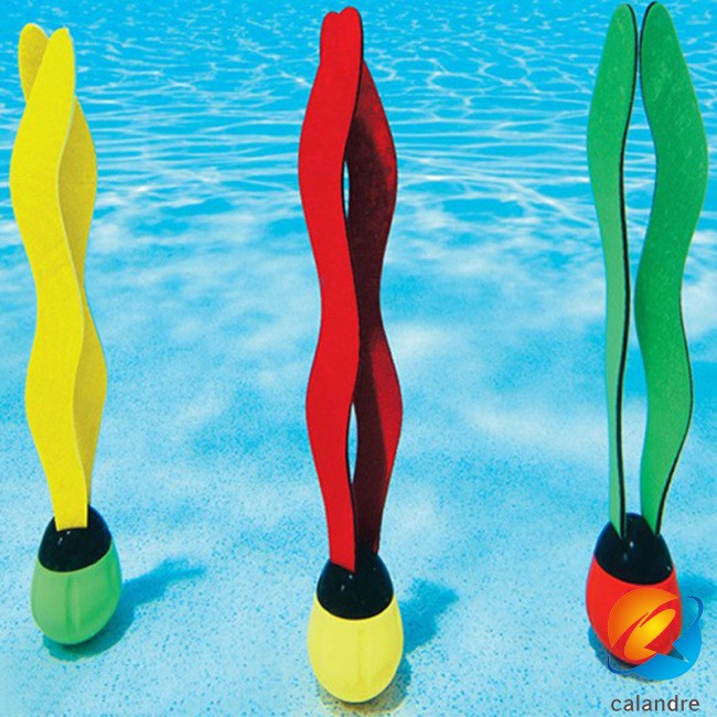 CL 3 Pcs Underwater Grab Dive Seaweed Swimming Pool Water Diving Toy ...