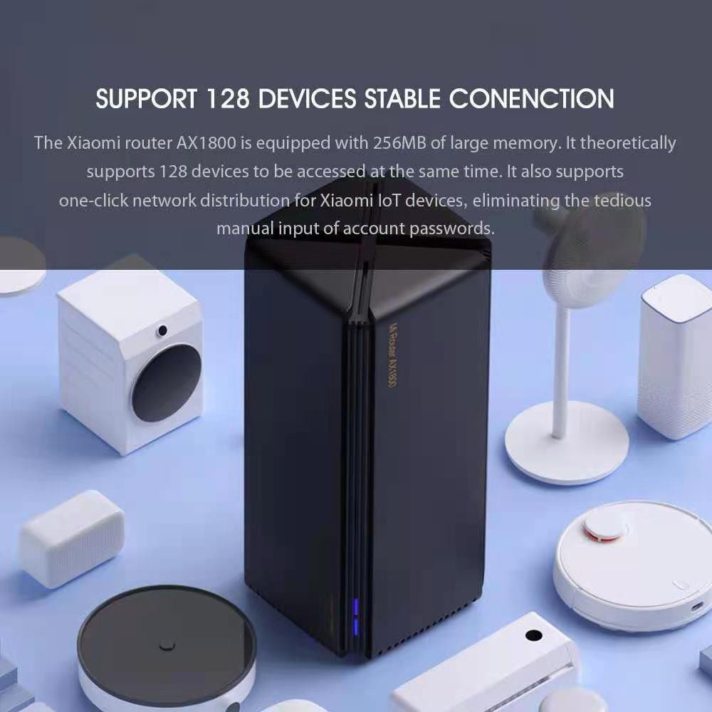 DiscountXiaomi AX1800 5G Wifi Repeater Extender Router Qualcomm Five ...