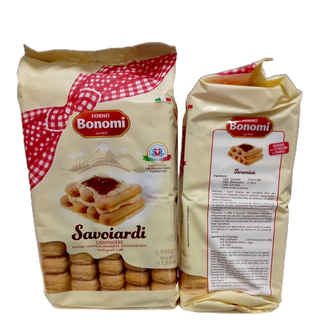 Bonomi Lady Finger 500gr. / โบโนมิ บิสกิตเลดี้ฟิงเกอร์ 500 กรัม ...