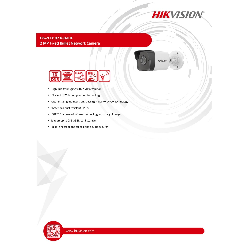 HIKVISION กล้องวงจรปิดip camera 4ตัว 2MP บันทึกภาพและเสียงระบบPOE DS-7108NI-Q18PM HDD1tb DS ...