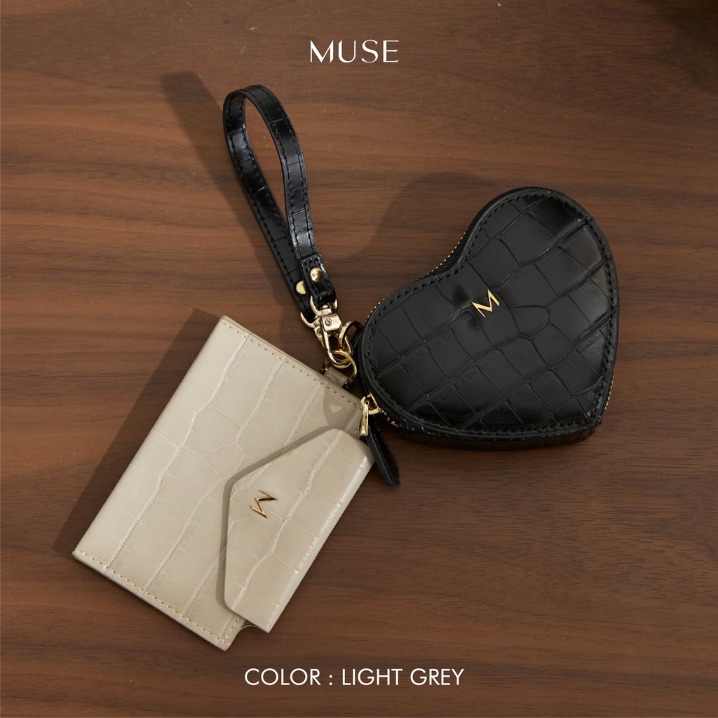 (ใส่โค้ด MMEGA80 ลดเพิ่ม 80.-) MUSE Envelope Card Wallet กระเป๋าใส่บัตร ...
