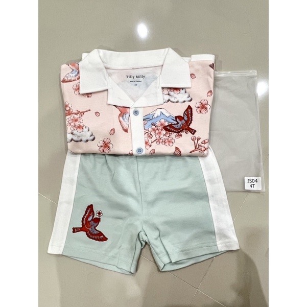 ชุด Tilly Milly set Sakura Callection look 4 new ไซส์ 4T - tik1063 - ThaiPick