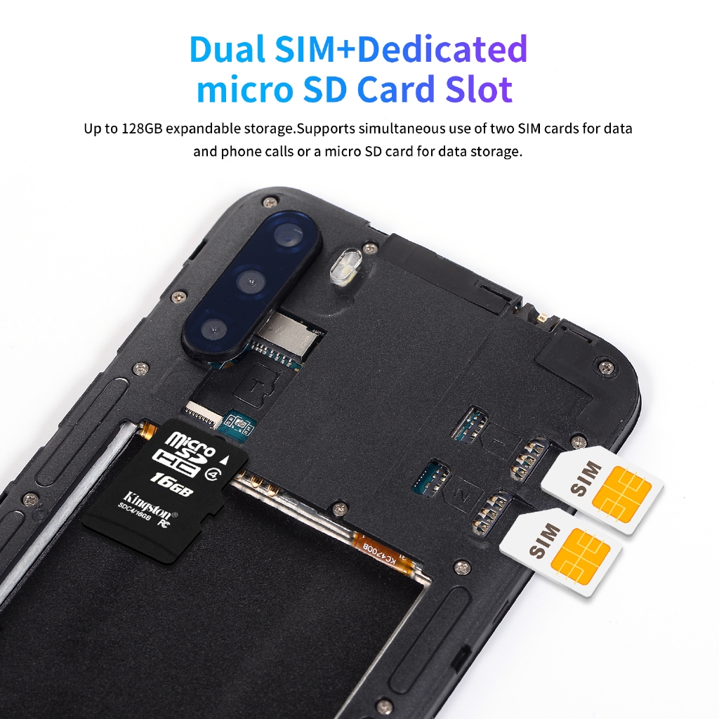 สปอตความเร็ว P36 Pro Android 9.1 โทรศัพท์มือถือ 6.3 เต็มหน้าจอ 6GB RAM ...