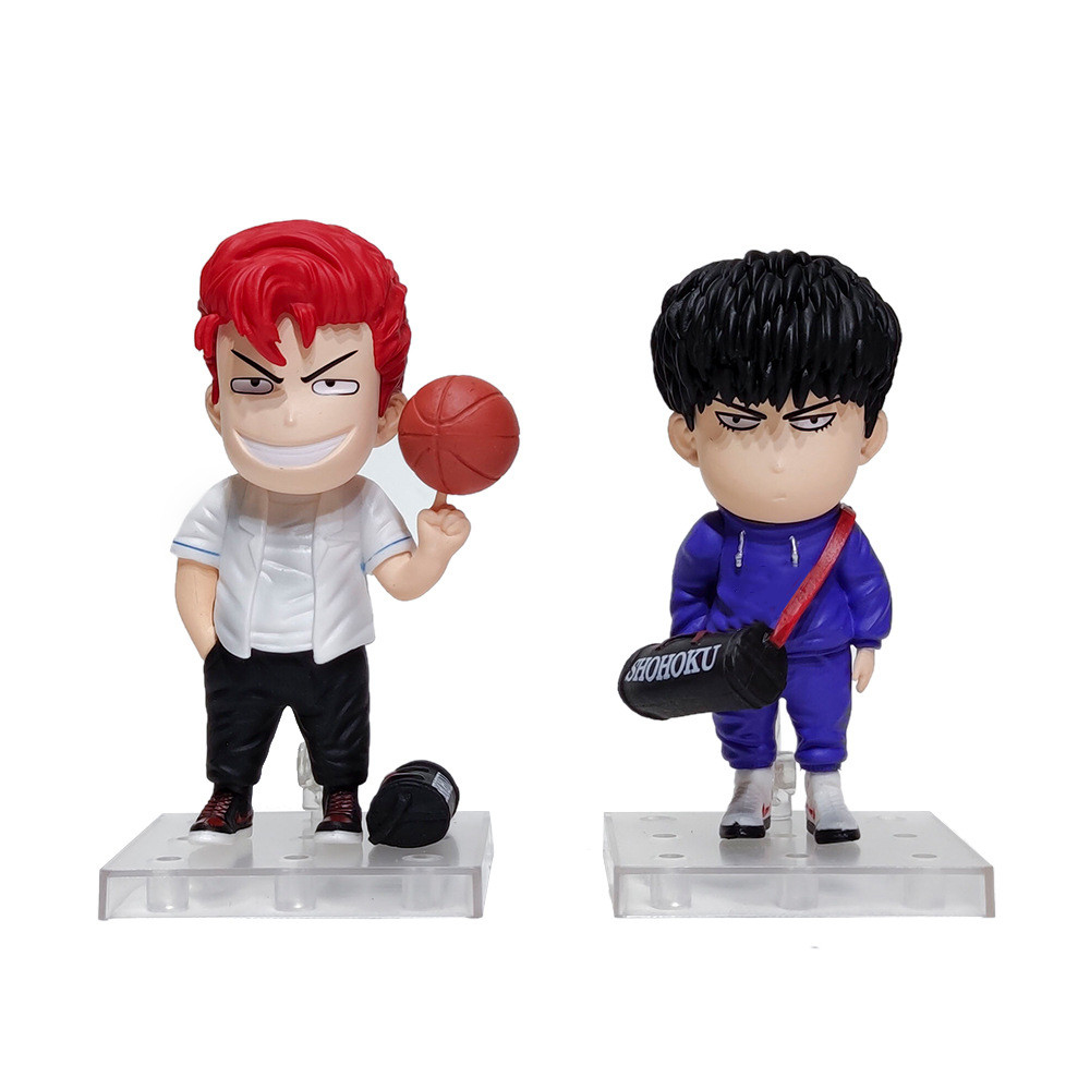 LANFY Collectible Sakuragi Hanamichi PVC Kaede Rukawa Action Figures ...