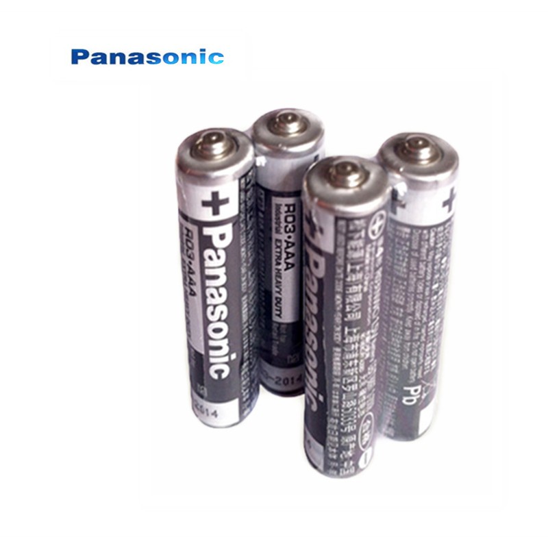 แบตเตอรี่แท็บเล็ต 16pcs Panasonic R03 1.5V AAA Battery Alkaline ...
