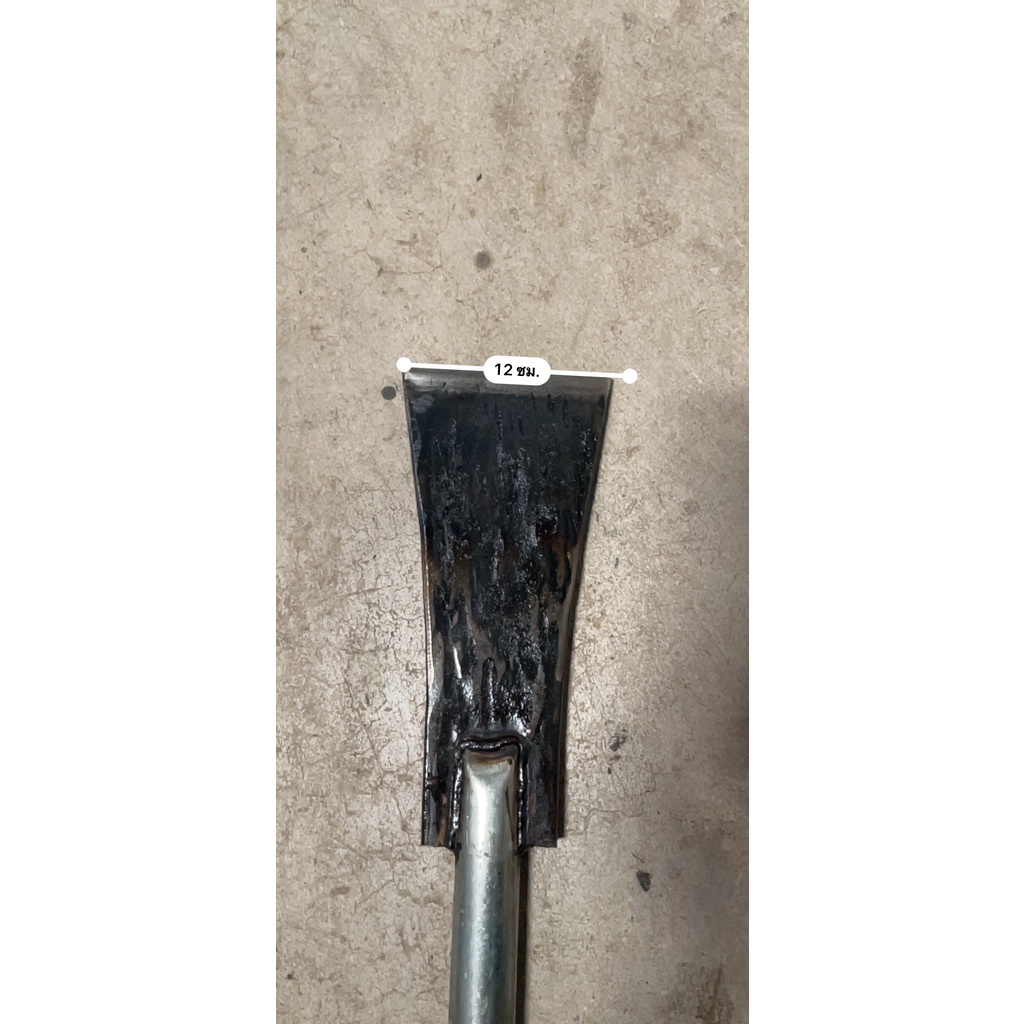 เสียมสับปล์าม เสียมแทงปล์าม สับหน่อกล้วย ขุดดินแข็ง พร้อมด้าม (456456 ...