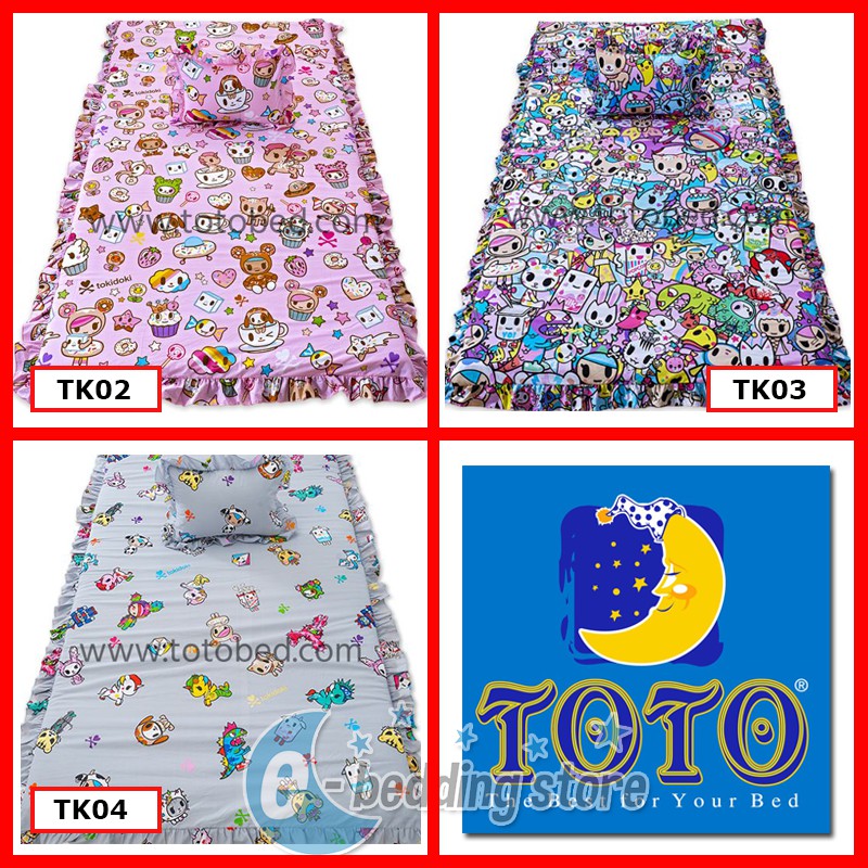 TOTO ที่นอนปิคนิค (Tokidoki) 3.5ฟุต/5ฟุต ลิขสิทธิ์แท้100% ลายโทกิโดกิ TK02, TK03, TK04 | Shopee ...