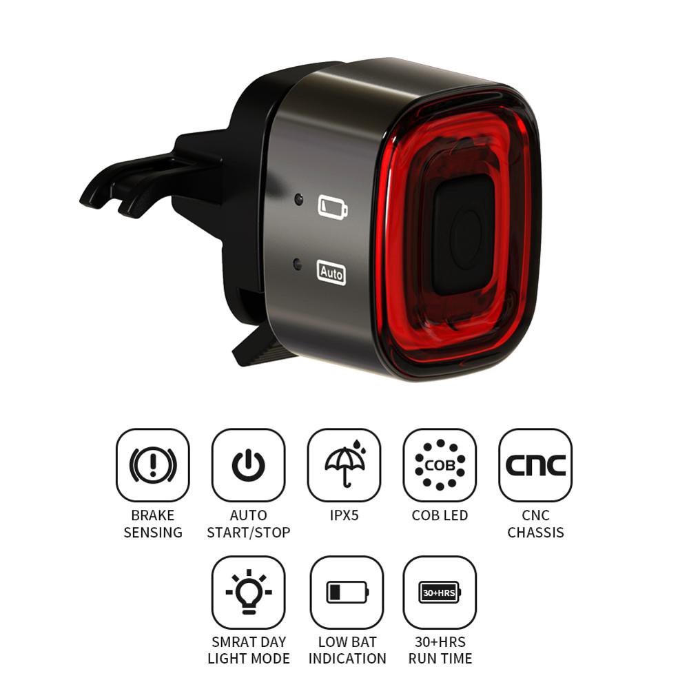 ENFITNIX CubeLiteII Bike LED Intelligent Rear Light Tail Light ...