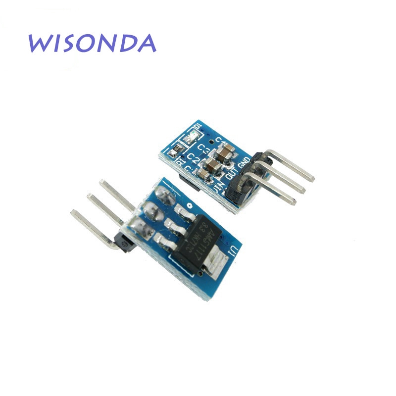 5V to 3.3V For DC-DC Step-Down Power Supply Buck Module AMS1117 LDO ...