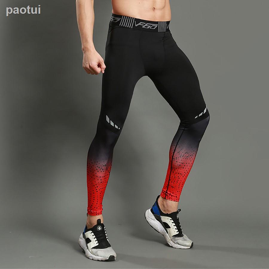 3XL Running Tights Men Compression Pants Black Skin Leggings Jogging ...