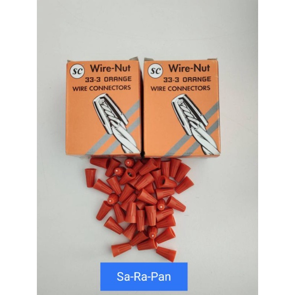 Sale วายนัท จับสายไฟ Wire Nut 100 ตัวกล่อง ยี่ห้อ SC - korkoy2516 ...