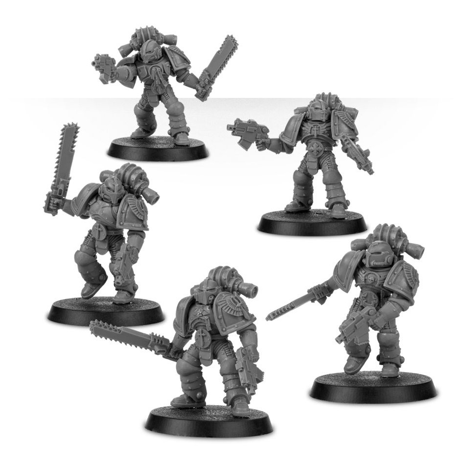 Forge World Dark Angels - Legion Heads Upgrades - Warhammer 40k Horus ...