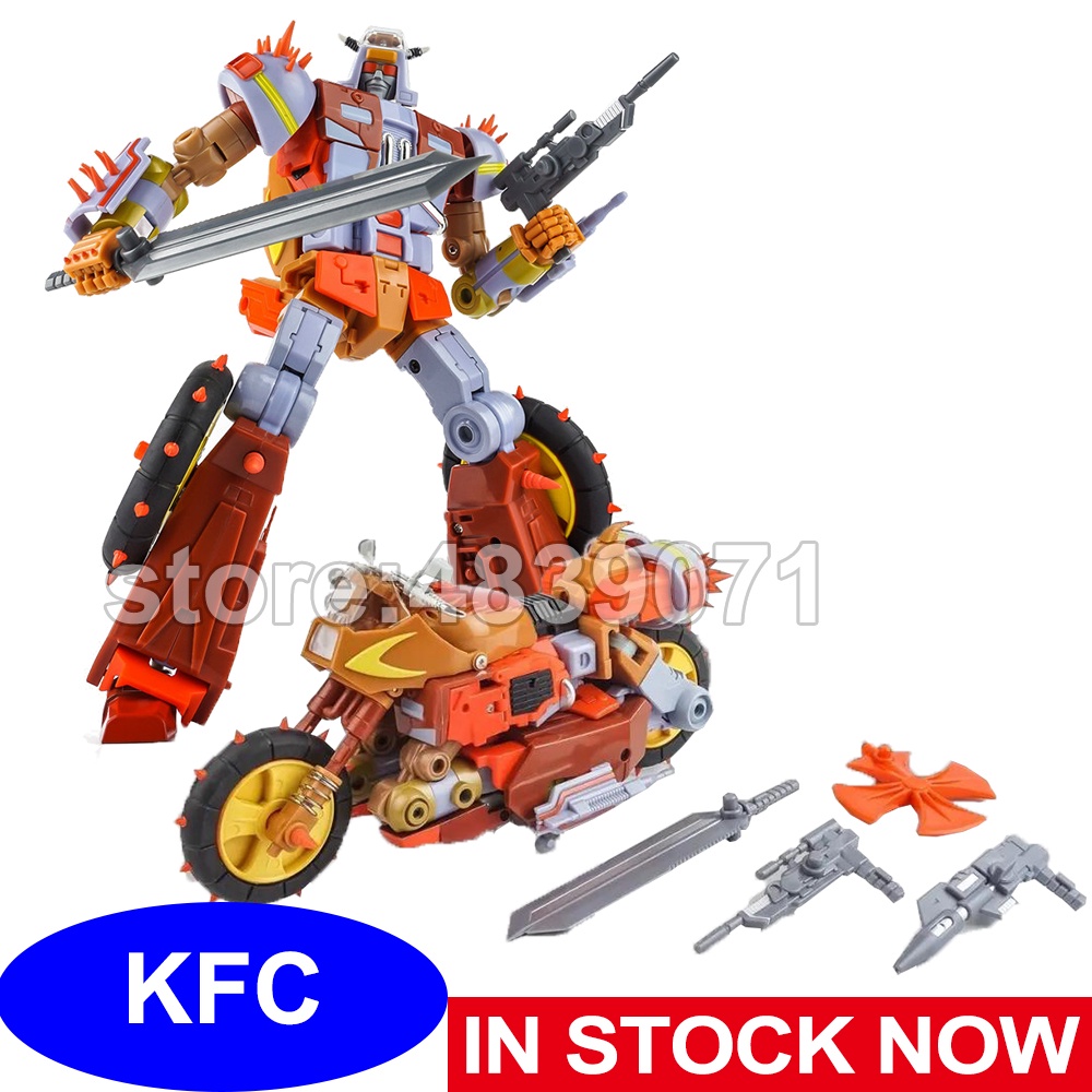 Transformers：KFC Action Figure Toys EAVI METAL M Gunker Junkion ...