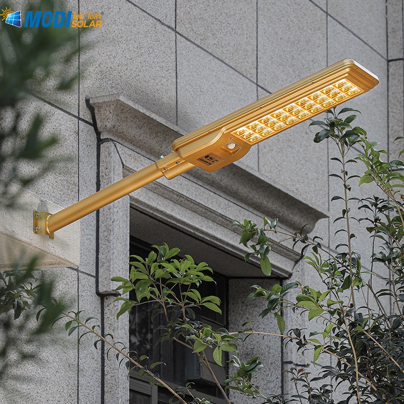 MODI ไฟถนนโซล่าเซลล์ 200W 300W 2000lm เหลืองวอมไวท์ Solar Light LED ไฟ ...