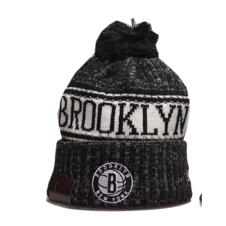 Basketball team Beanie Embroidery Skiing Knitted Hats Women Men Winter ...