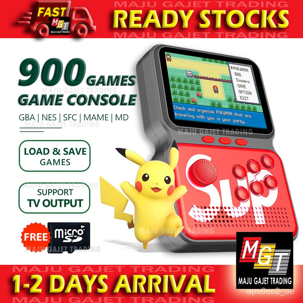 Pokemon Gameboy Advance Game Console Retro SUP Handheld Gaming GBA ...