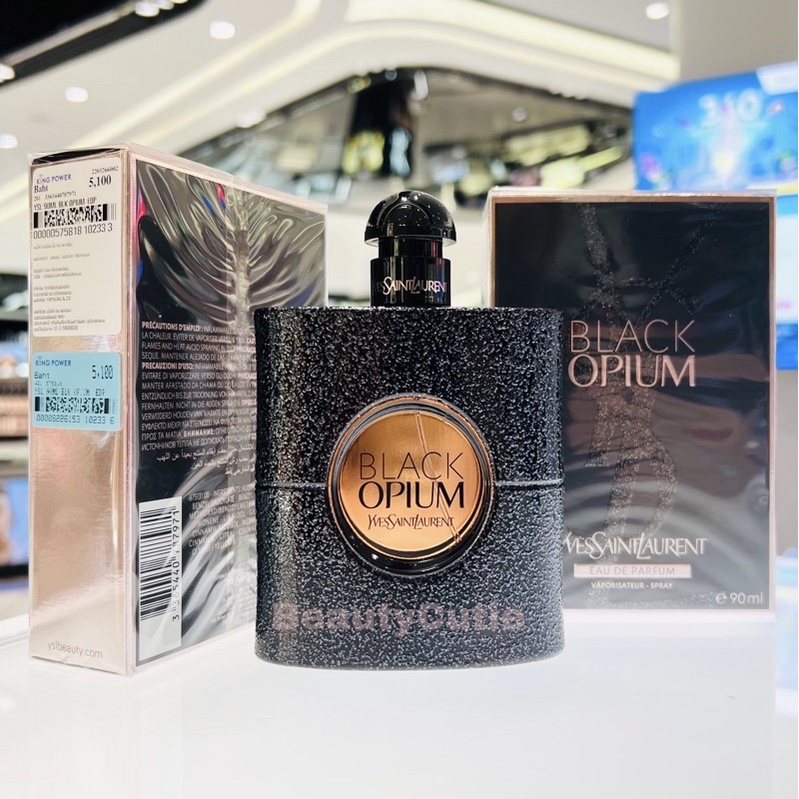 YSL Black Opium EDP 90 ml. ผลิตปี 2022ป้ายคิง แท้ จาก King Power ...