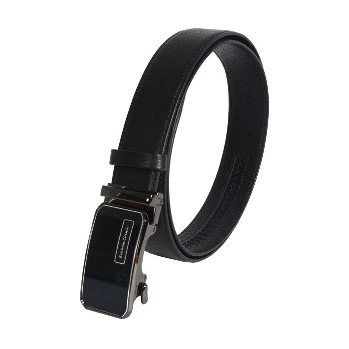 Extreme Automatic Buckle Men's Leather Belt / Men's Automatic Buckle ...