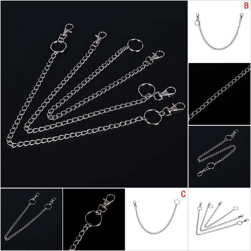 PurpleredtoPunk Extra Long Hipster Key Wallet Belt Ring Clip Chain ...