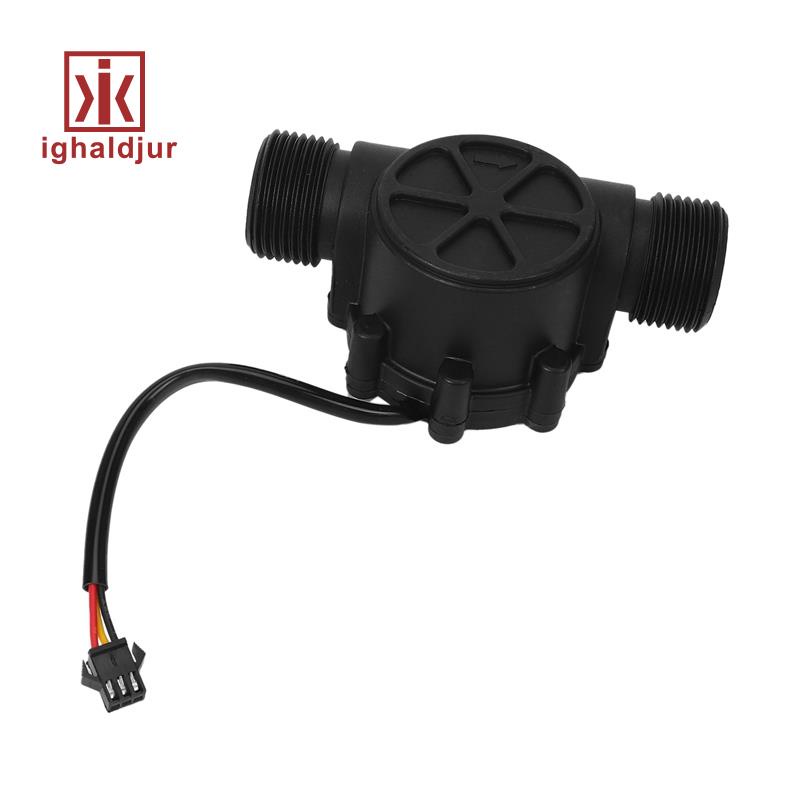 Water Flow Sensor DN25 DC3.5-24V 1 Inch 2-100L/Min Hall Flowmeter ...