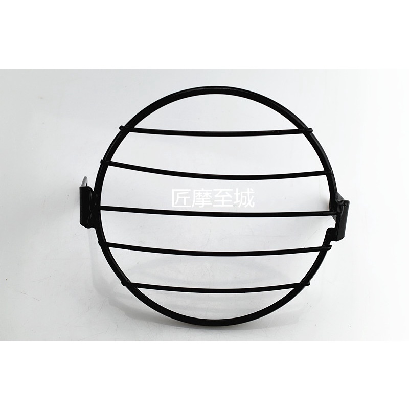 In StockUniversal 7inch Motorcycle Headlight Mesh Grill Mask Headlamp ...