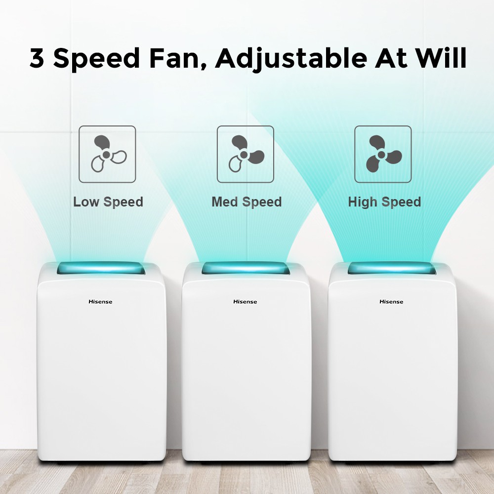 Hisense แอร์เคลื่อนที่ 12000 BTU AP-12CR4RNXS00 portable air ...